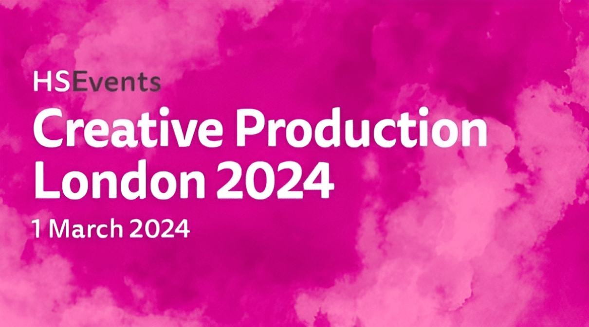 We're excited to be speaking at Creative Production 2024 in March ...
